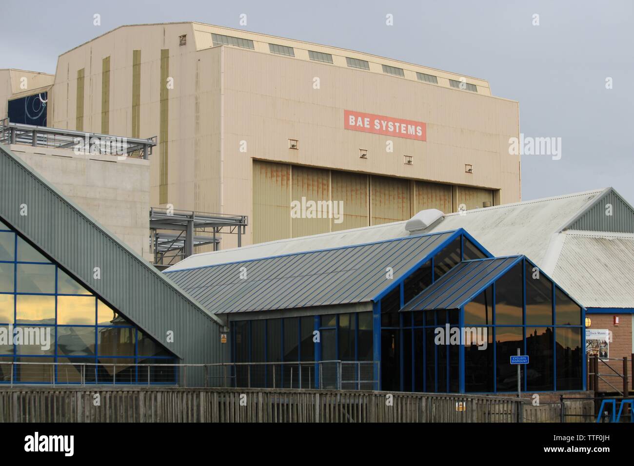 Barrow In Furness, Cumbria, UK. BAE Systems, Submarine Builders. The ...