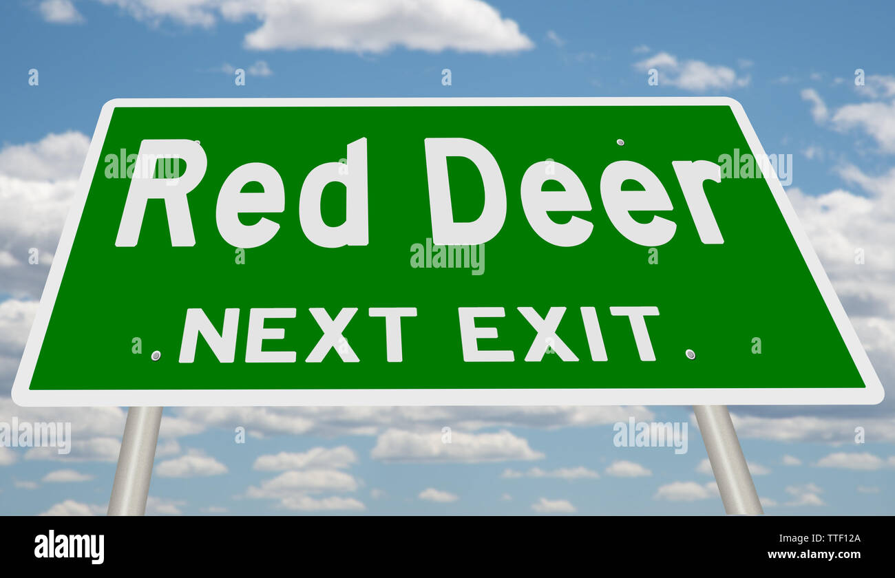 Red deer city alberta hi-res stock photography and images - Alamy