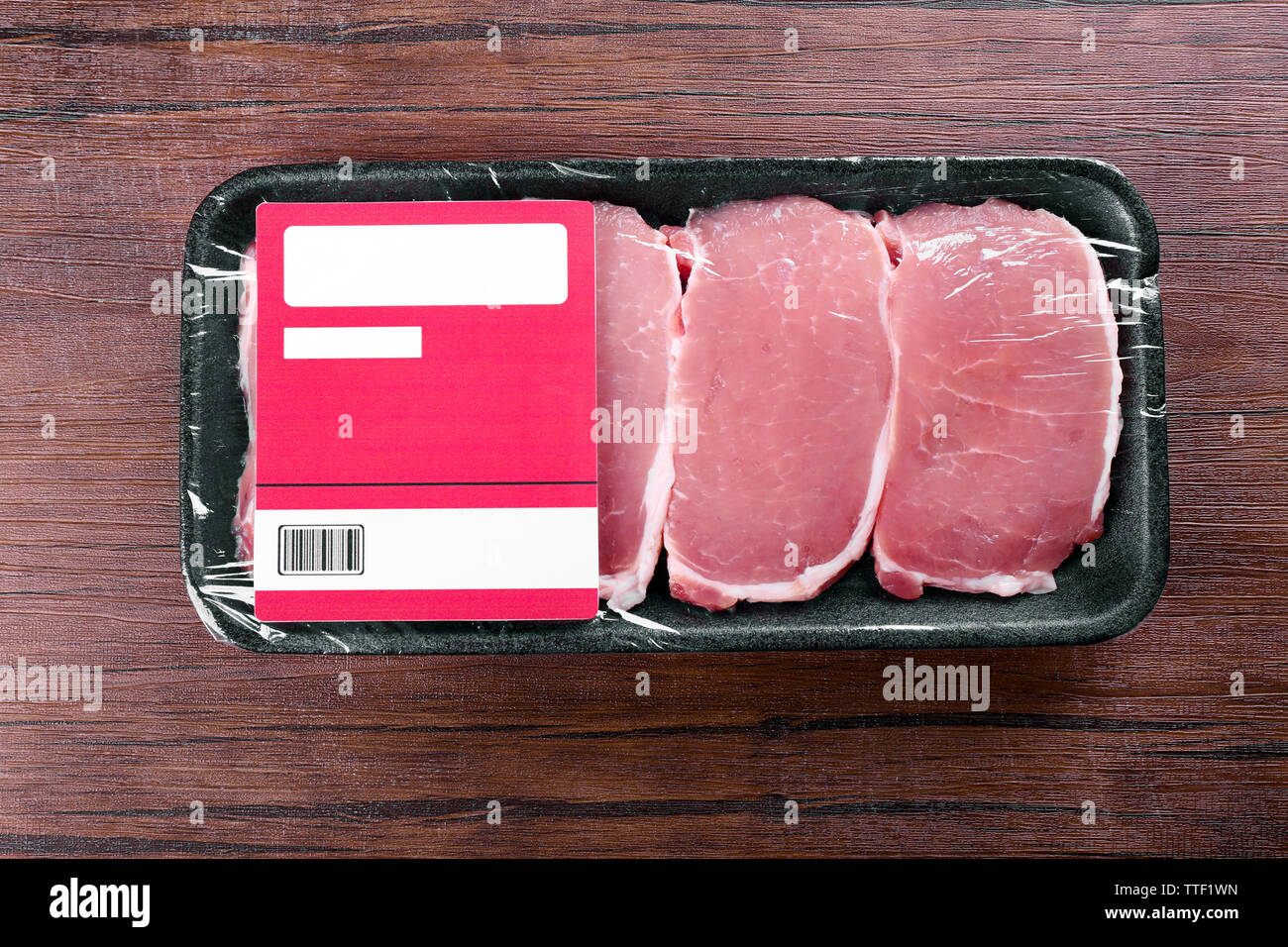 Packed pieces pork meat hi-res stock photography and images - Alamy