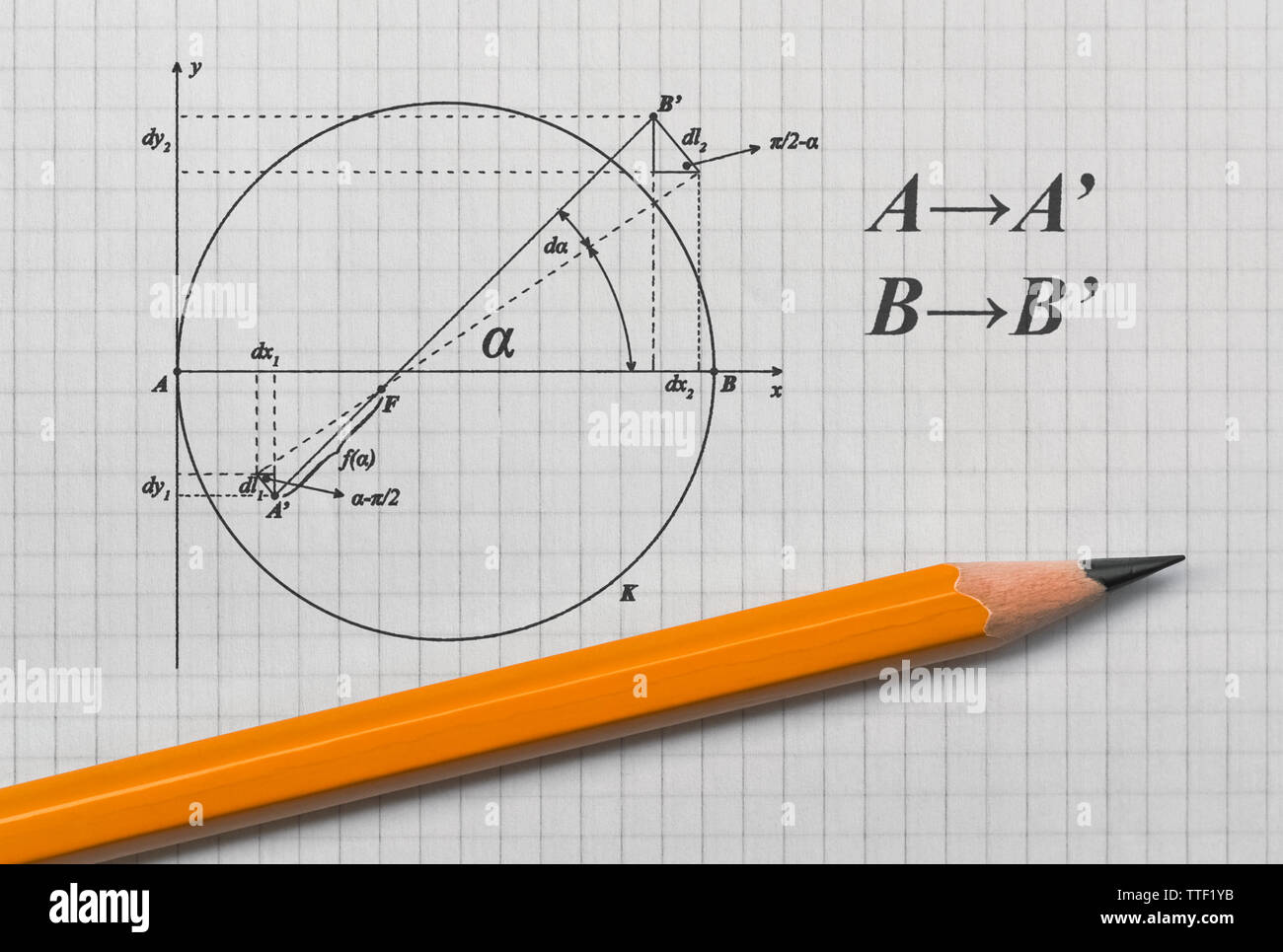 Geometric sketch hi-res stock photography and images - Alamy