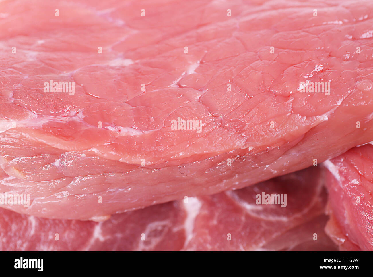 Pieces of beef meat, macro Stock Photo - Alamy
