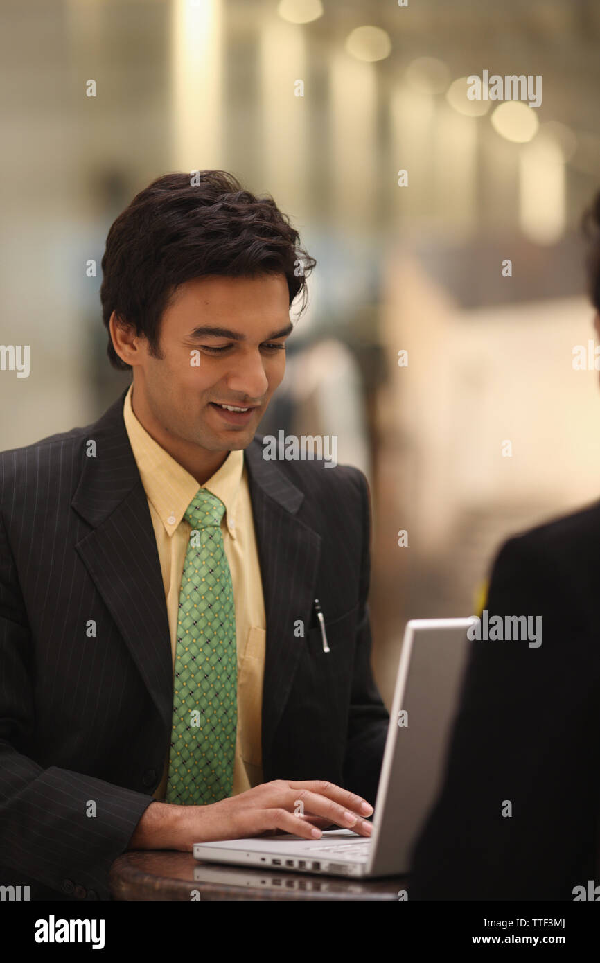 Two business executives in meeting Stock Photo - Alamy