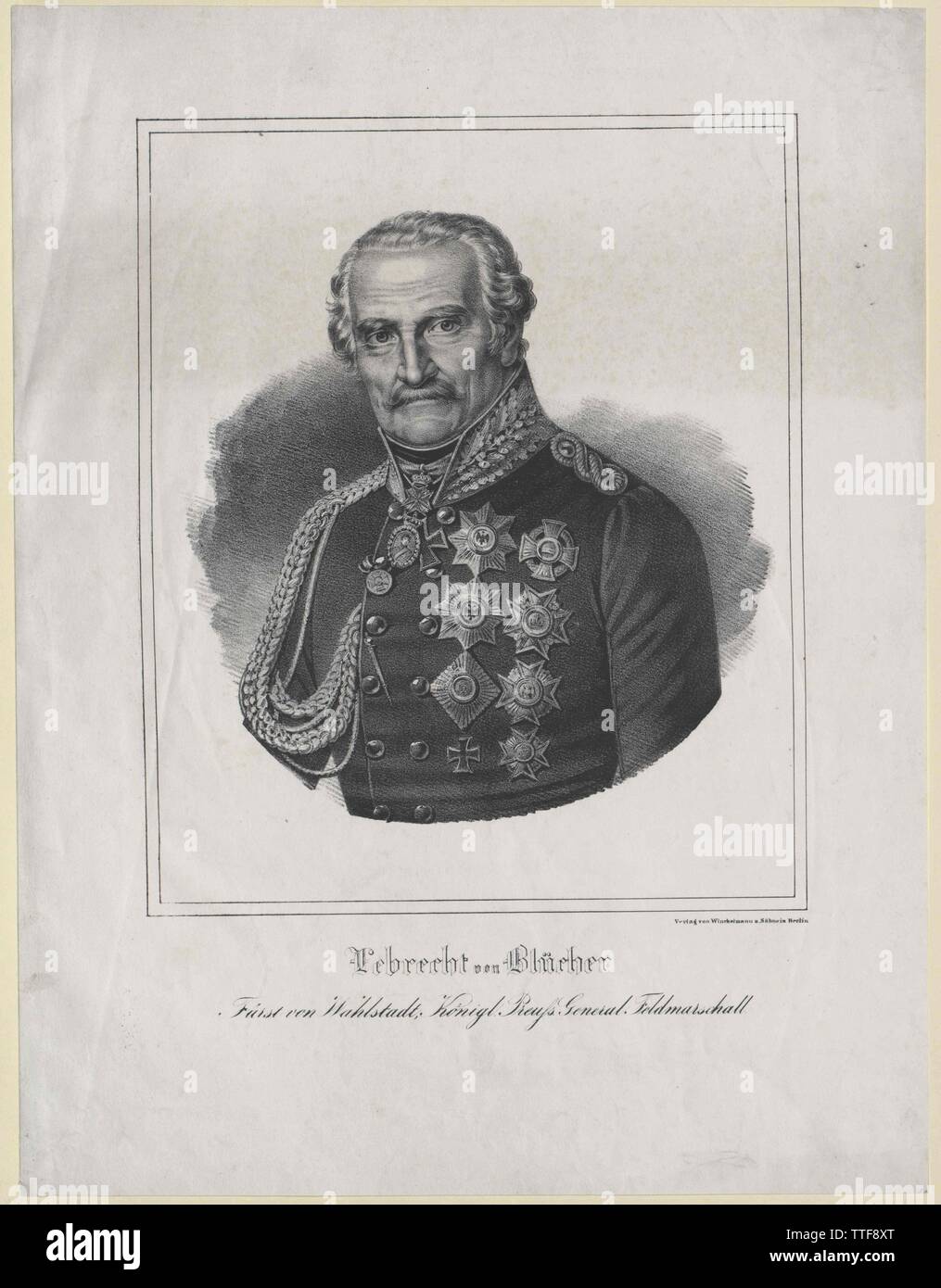 Bluecher, Gebhard Lebrecht, Additional-Rights-Clearance-Info-Not ...