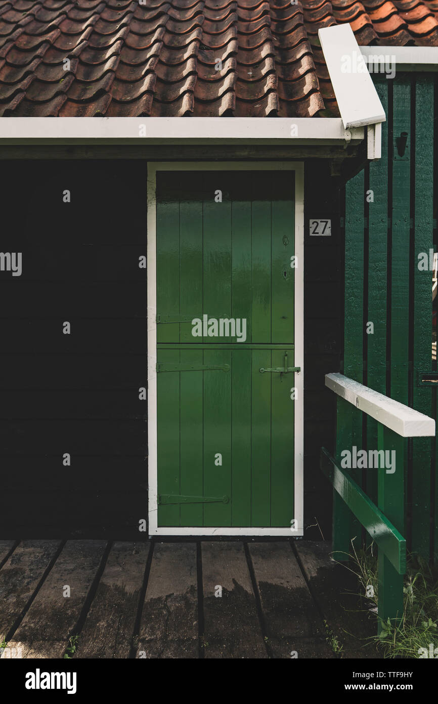 Old Green Front Door High Resolution Stock Photography and Images - Alamy