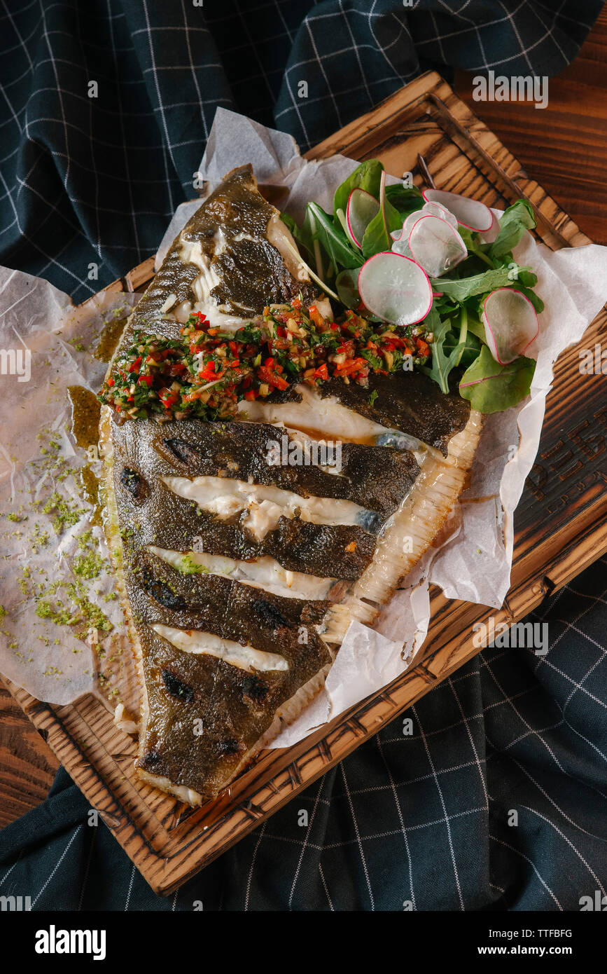 Tray and fish hi-res stock photography and images - Alamy