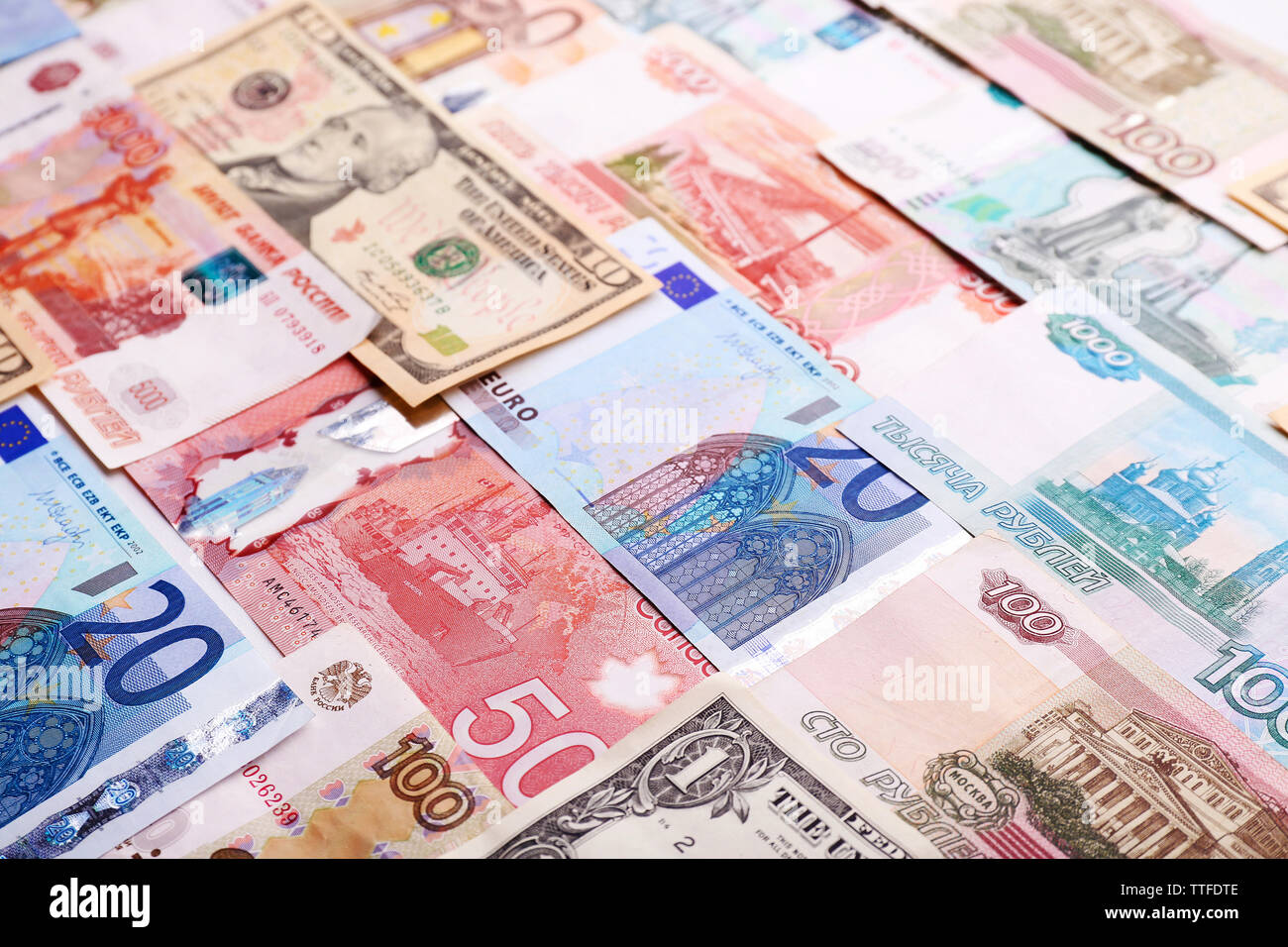 Background made of money banknotes Stock Photo - Alamy
