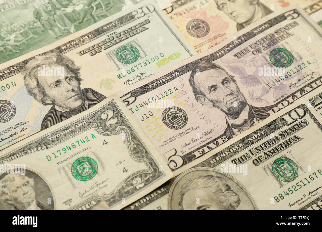Background made of dollar banknotes Stock Photo - Alamy