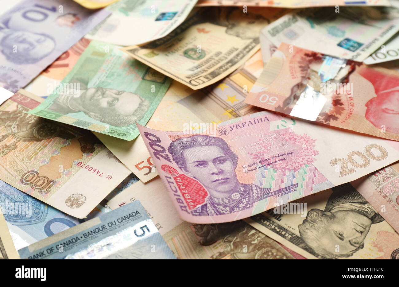 Background made of money banknotes Stock Photo - Alamy