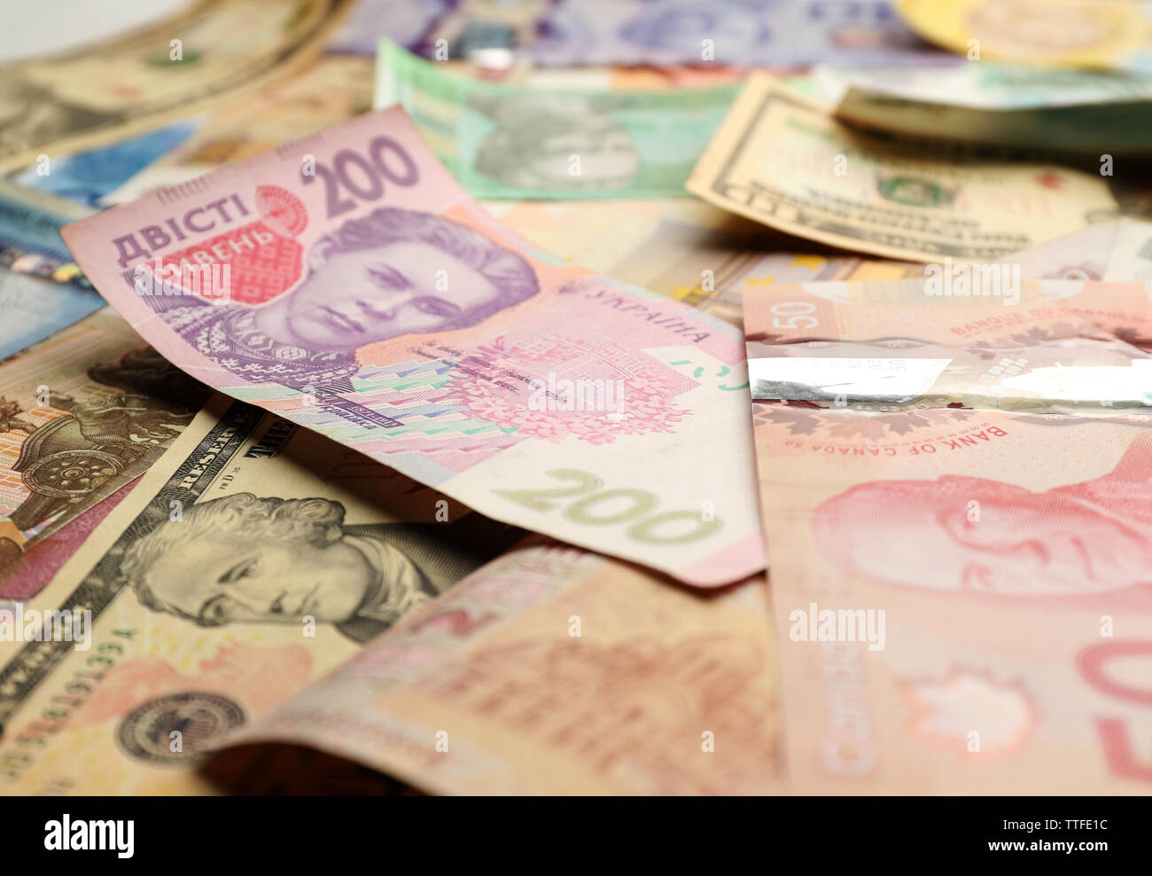 Background made of money banknotes Stock Photo - Alamy
