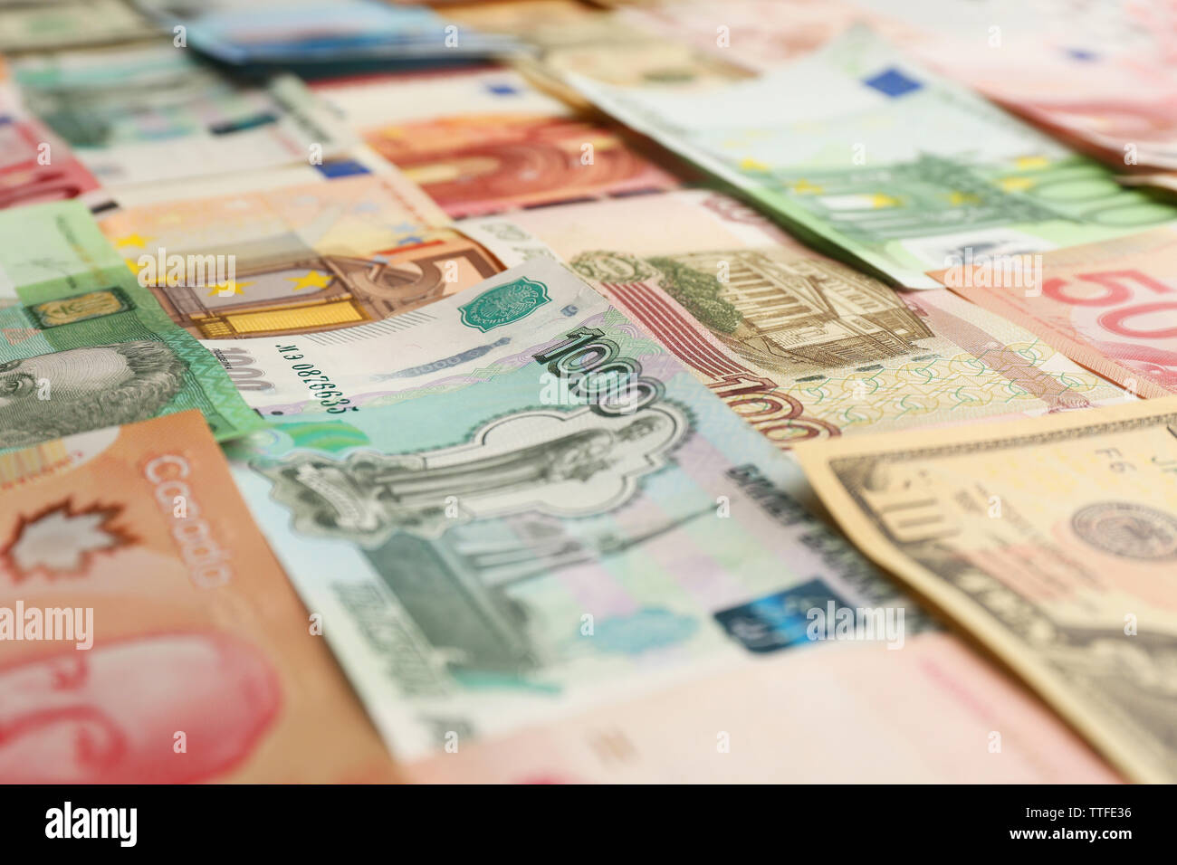 Background made of money banknotes Stock Photo - Alamy