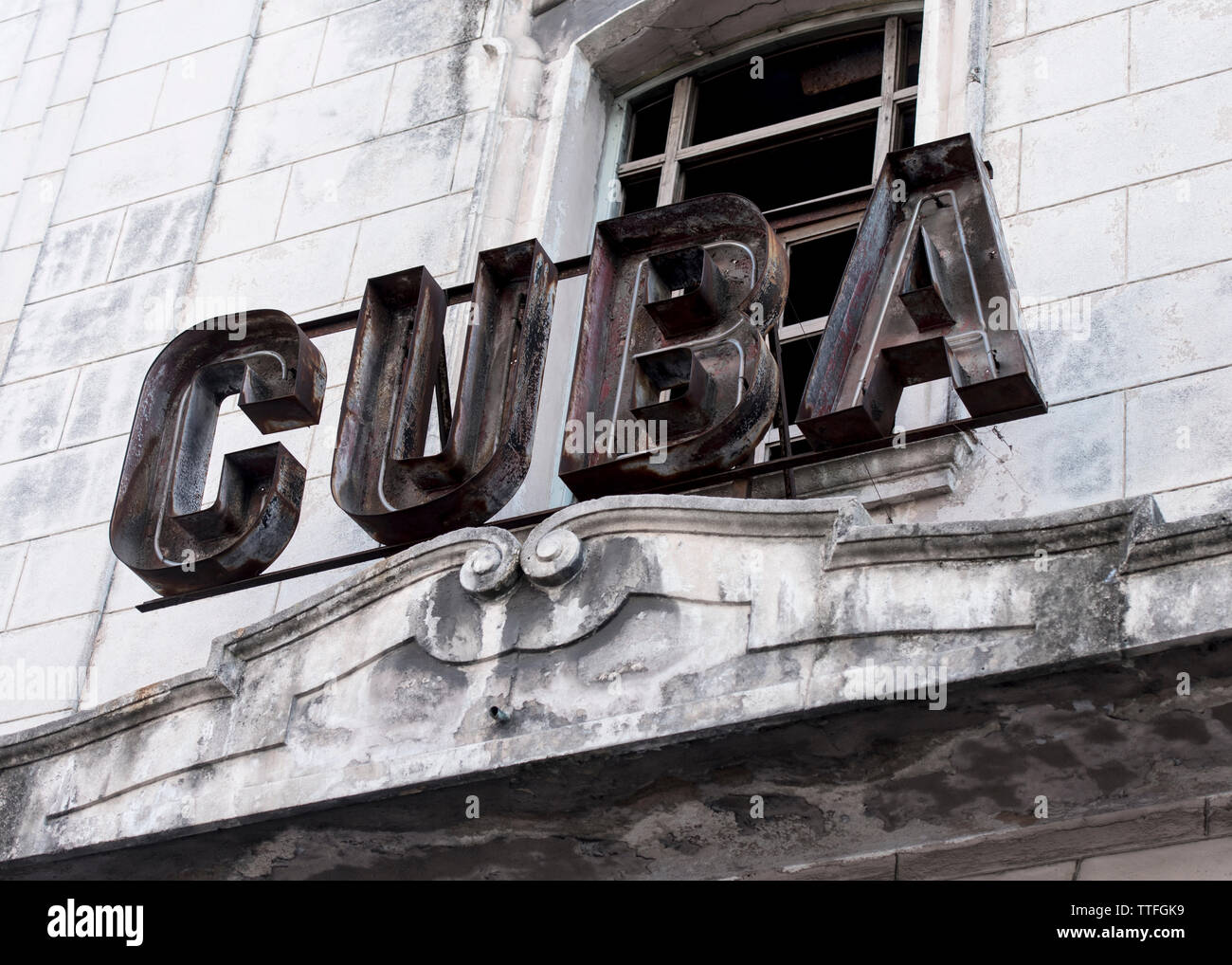 Cuba sign hi-res stock photography and images - Alamy