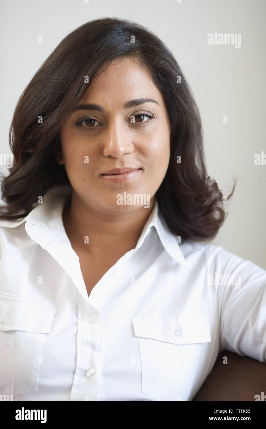 Portrait of a mid adult woman Stock Photo - Alamy