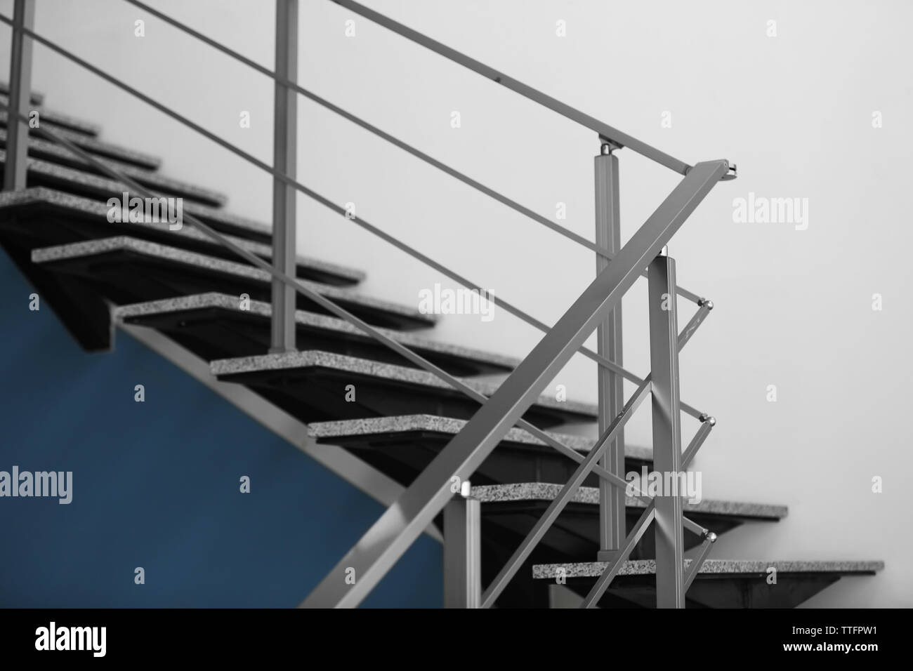 Modern stairs in office Stock Photo - Alamy