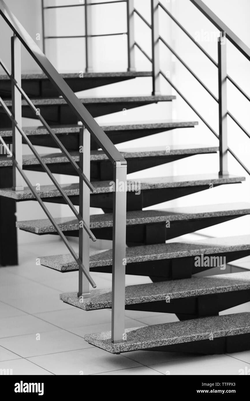 Modern stairs in office Stock Photo - Alamy