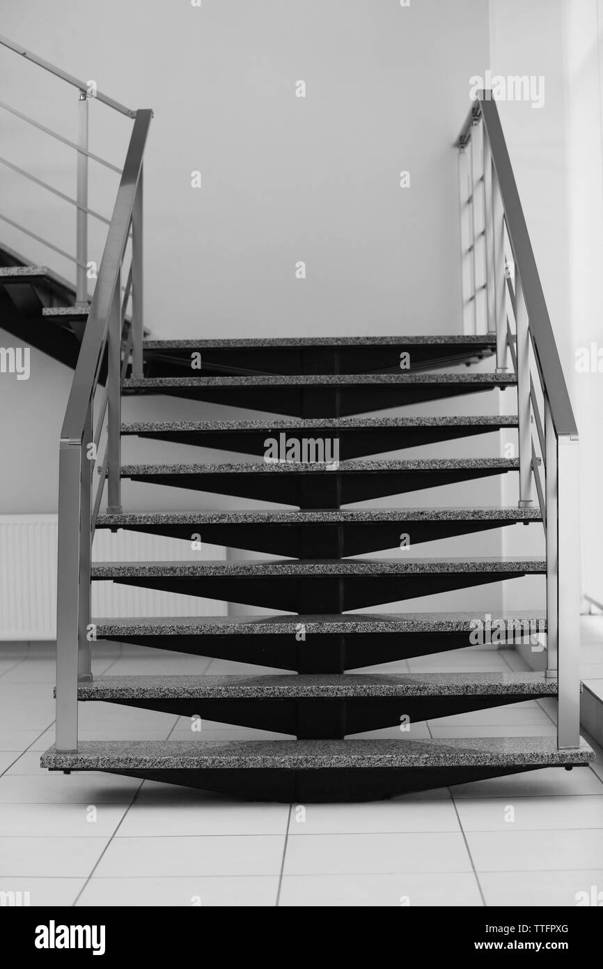 Modern stairs in office Stock Photo - Alamy