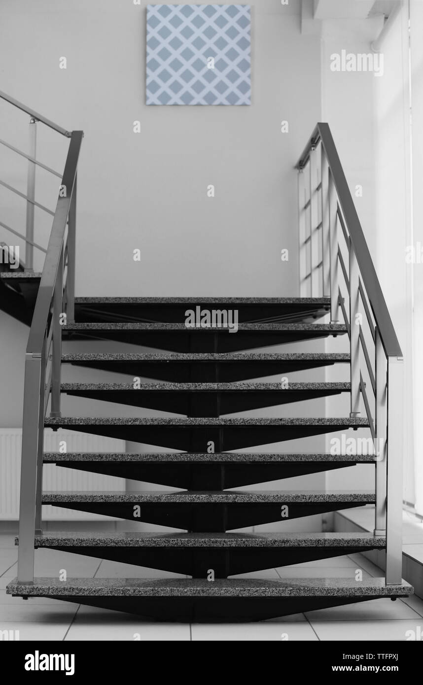 Modern stairs in office Stock Photo - Alamy