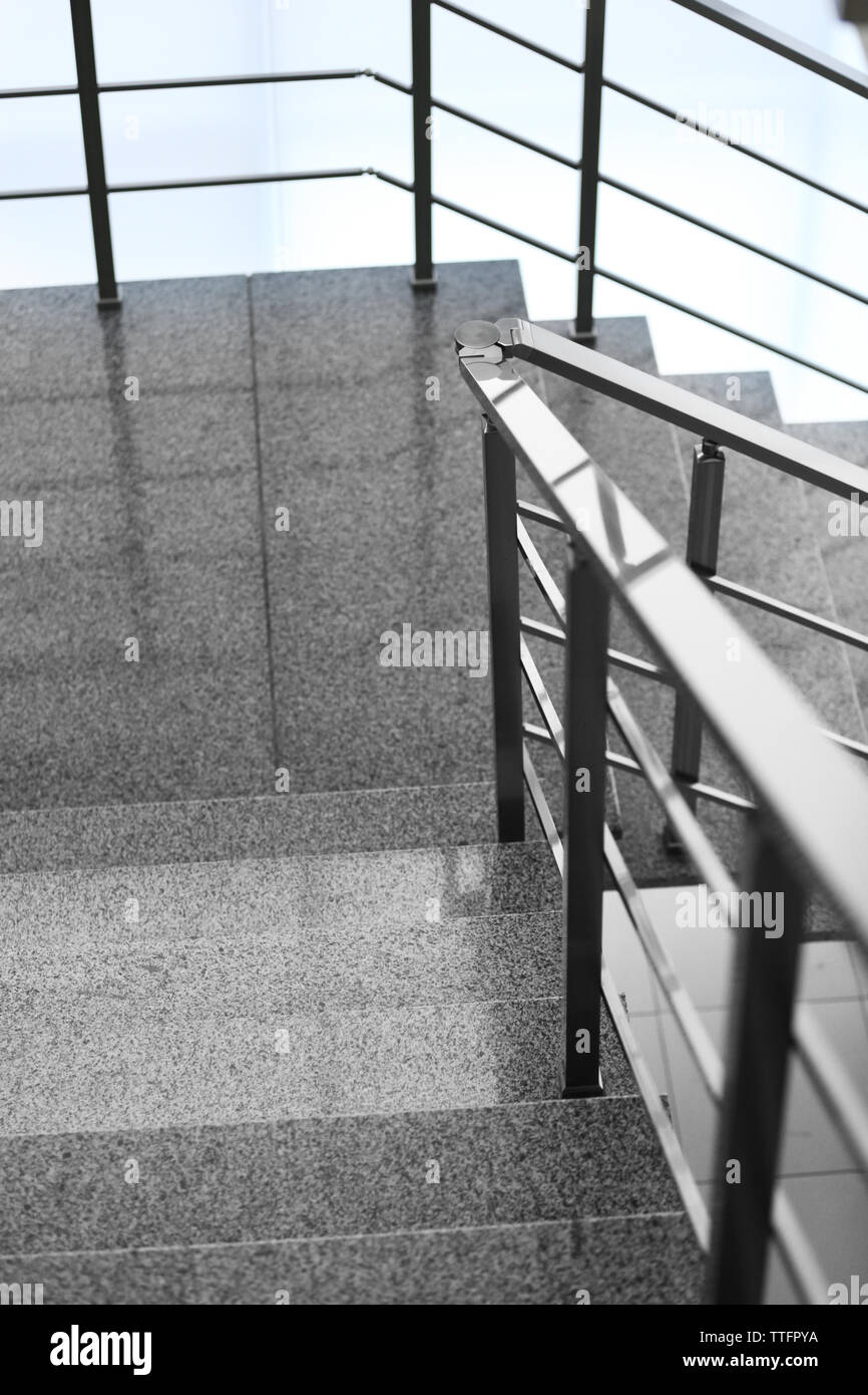Modern stairs in office Stock Photo - Alamy