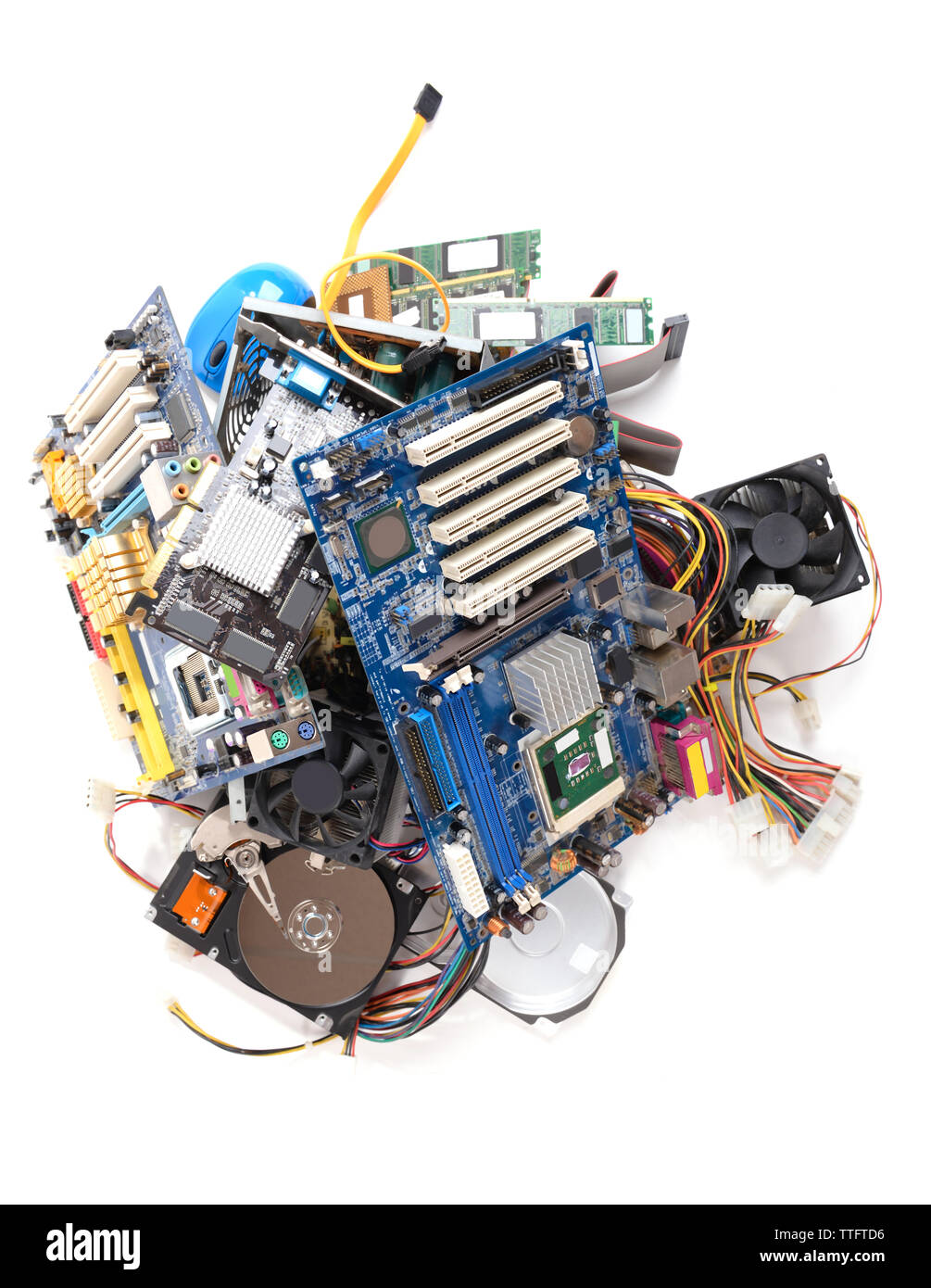 Installing technology data Cut Out Stock Images & Pictures - Alamy