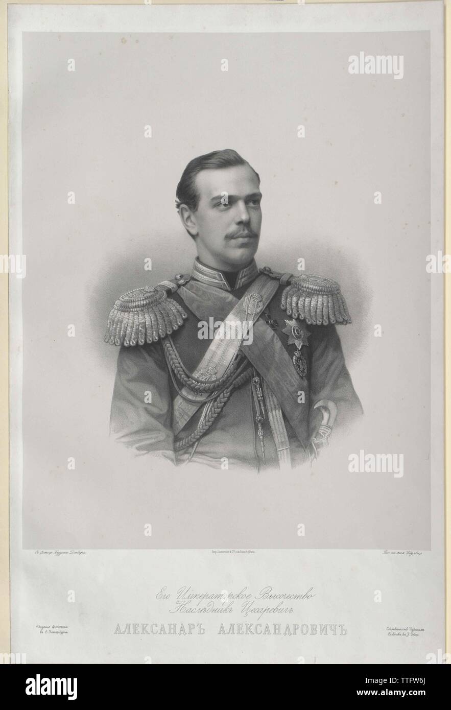 Emperor Alexander Iii Of Russia High Resolution Stock Photography and ...