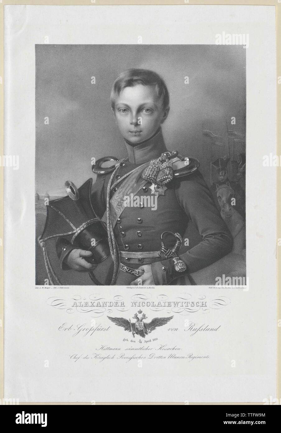 Emperor alexander ii of russia 1881 hi-res stock photography and images ...