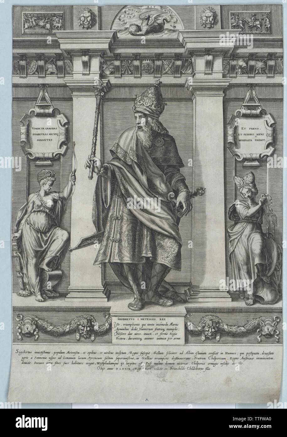 Sigibert I, King of the Franks, Additional-Rights-Clearance-Info-Not ...