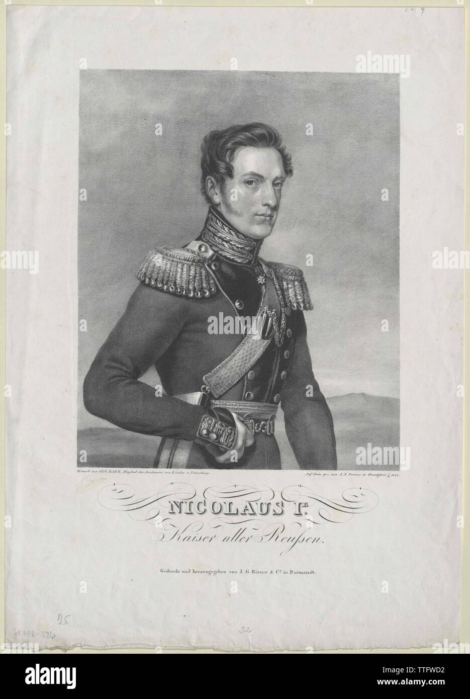 Nicholas I, Emperor of Russia, Additional-Rights-Clearance-Info-Not ...