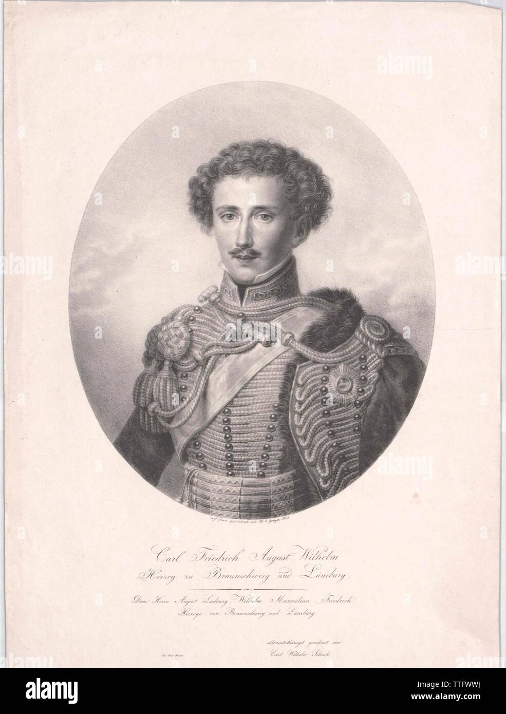 Duke charles of brunswick hi-res stock photography and images - Alamy