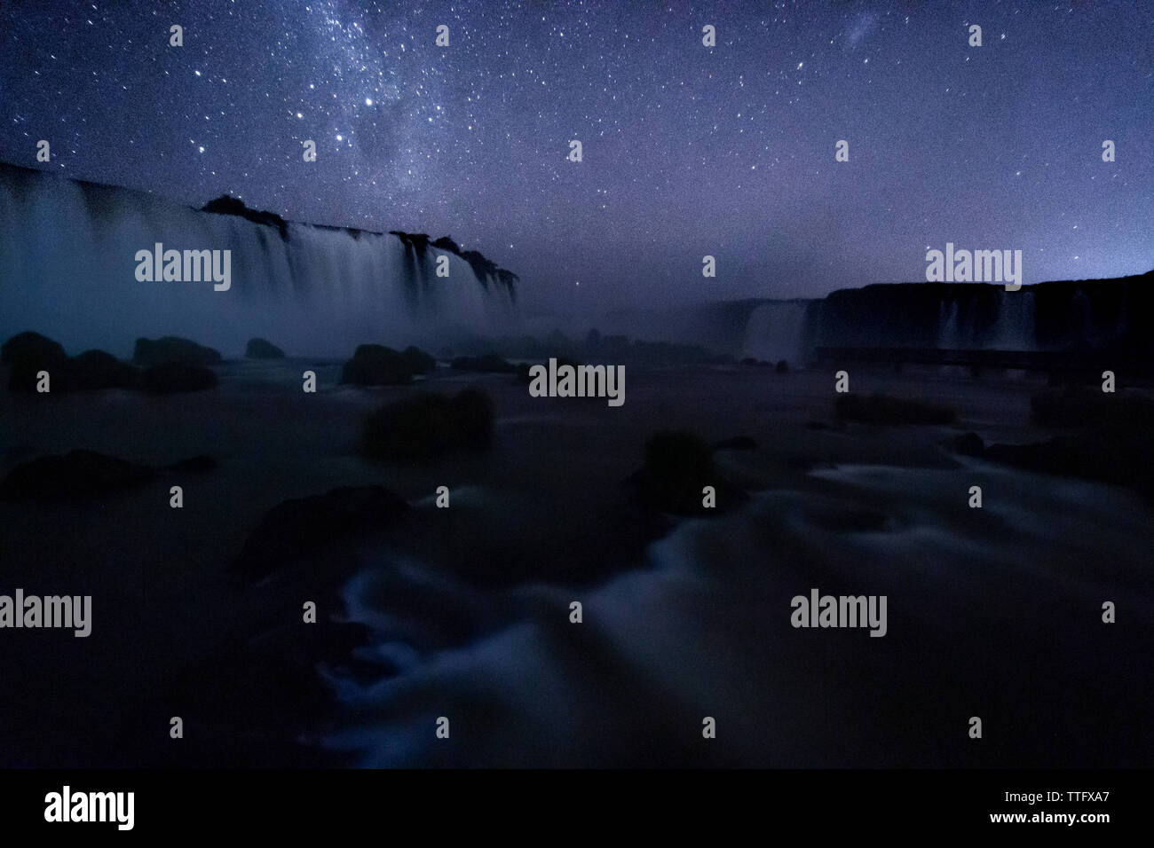 Iguazu falls full view hi-res stock photography and images - Alamy