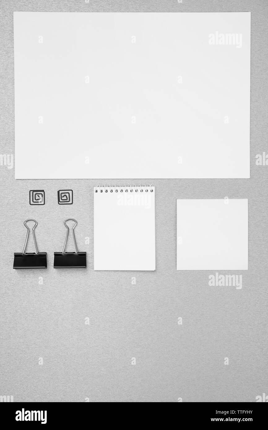 Stationery goods Black and White Stock Photos & Images - Alamy
