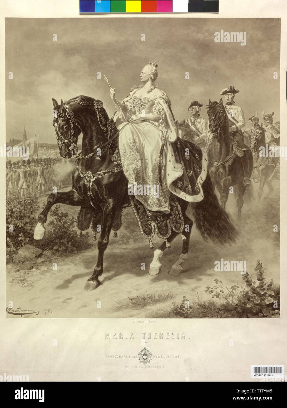 Maria Theresa, Holy Roman empress, Additional-Rights-Clearance-Info-Not ...