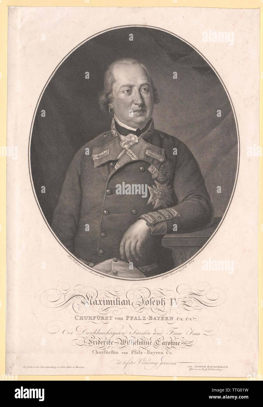 Maximilian I Joseph, King of Bavaria, Additional-Rights-Clearance-Info ...