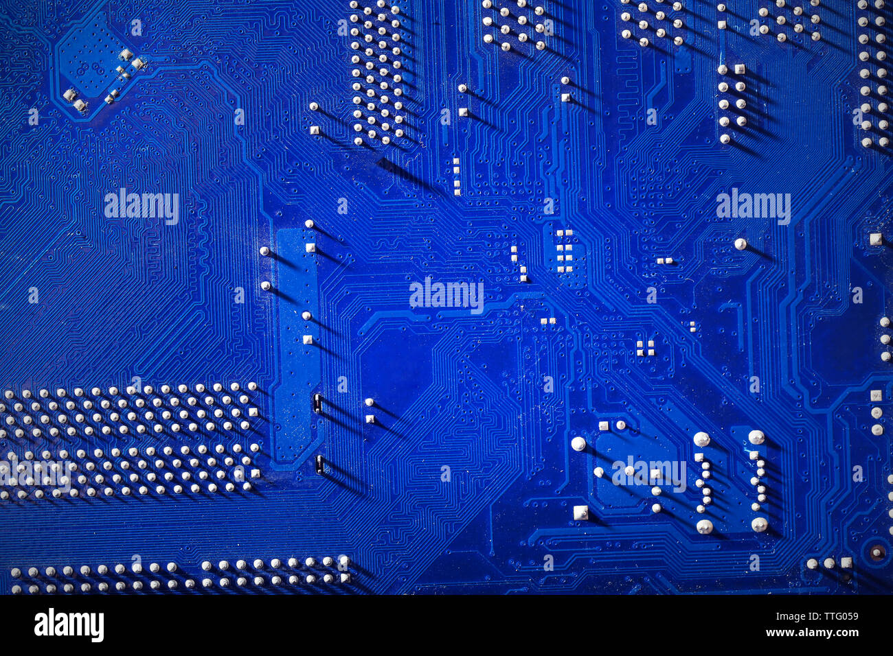 Computer motherboard, close up Stock Photo - Alamy