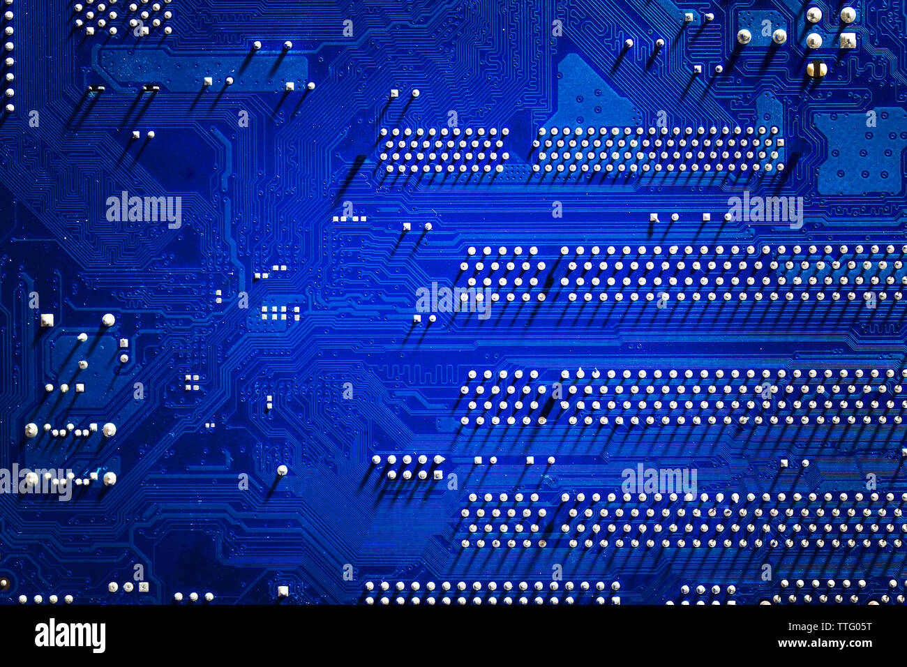Computer motherboard, close up Stock Photo - Alamy