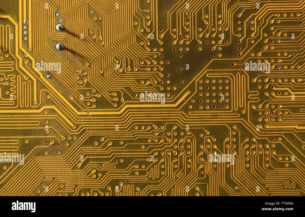Computer motherboard, close up Stock Photo - Alamy