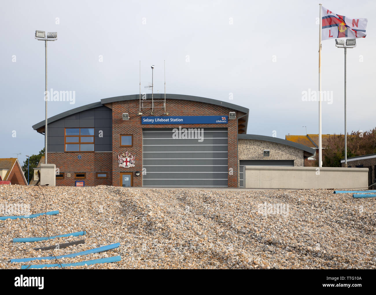 the modern lifeboat station at selsey in west sussex Stock Photo - Alamy