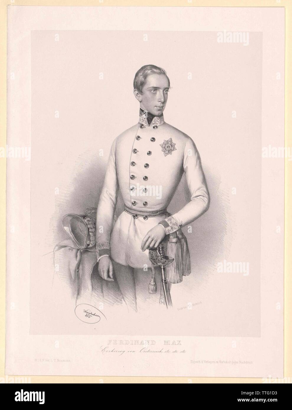 Maximilian I, Emperor of Mexico, Additional-Rights-Clearance-Info-Not ...