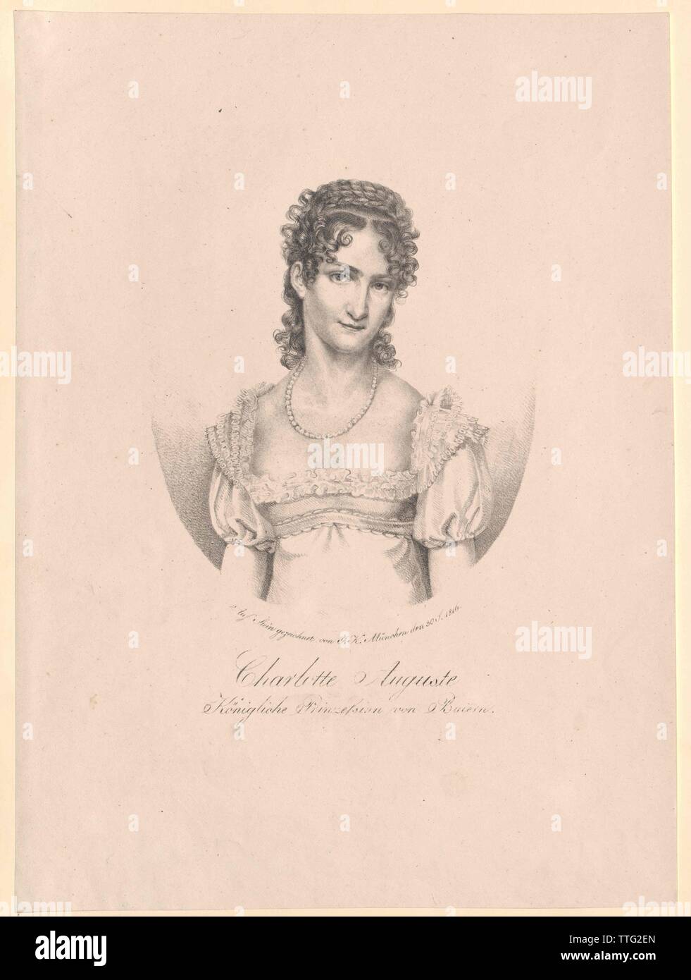 Caroline of bavaria hi-res stock photography and images - Alamy