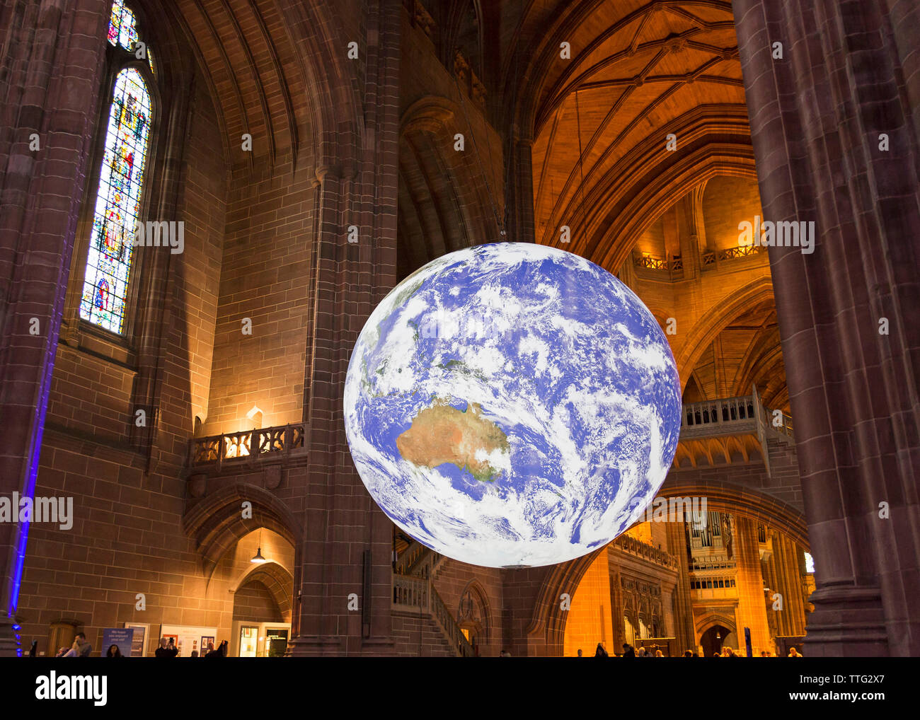 Giant globe display hi-res stock photography and images - Alamy