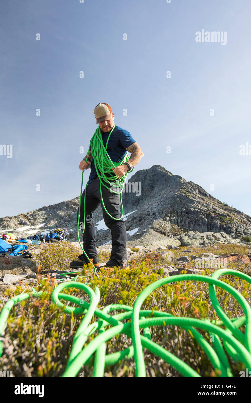 Safety rope hi-res stock photography and images - Alamy
