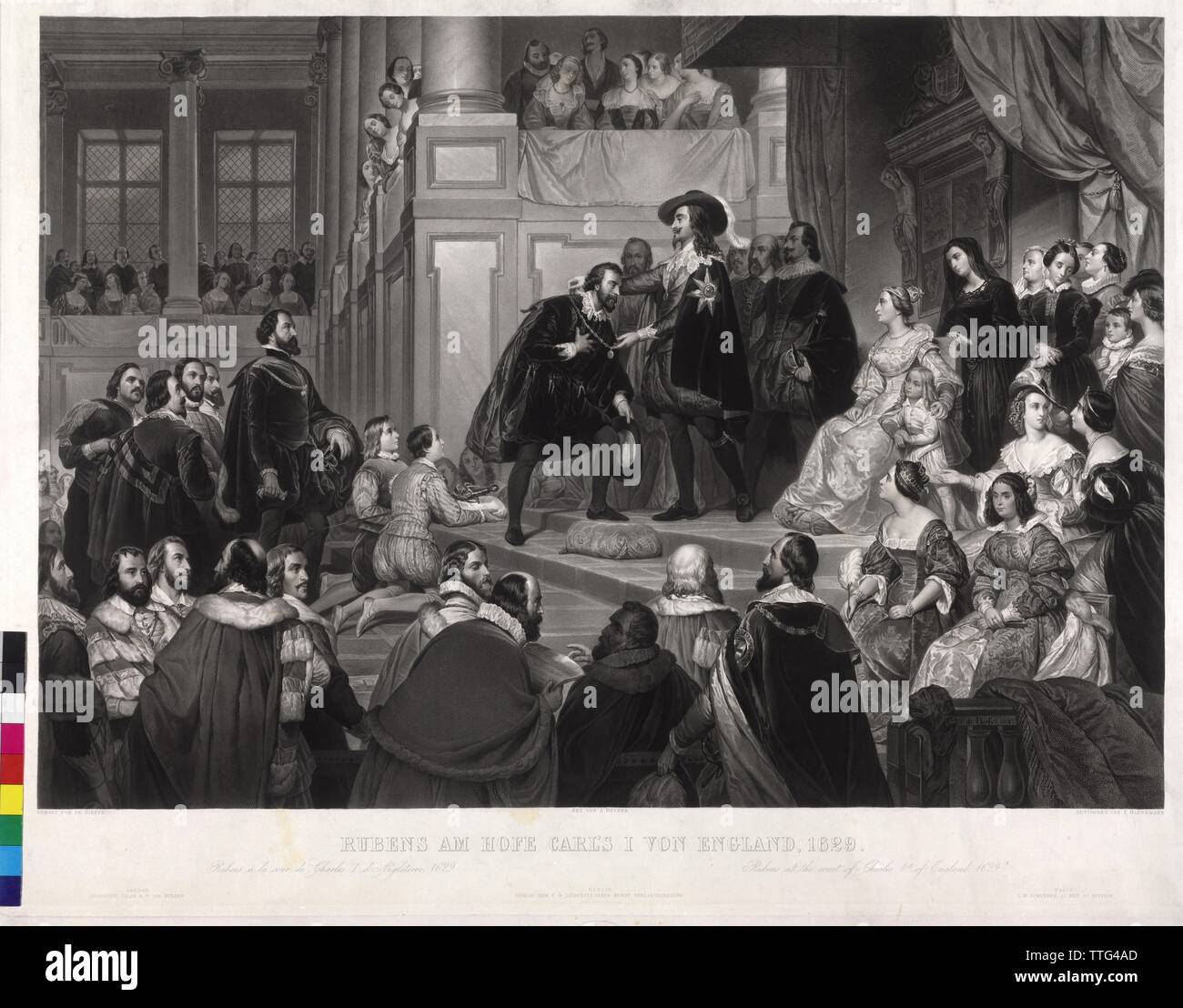 Court scene drawing 19th century hi-res stock photography and images ...