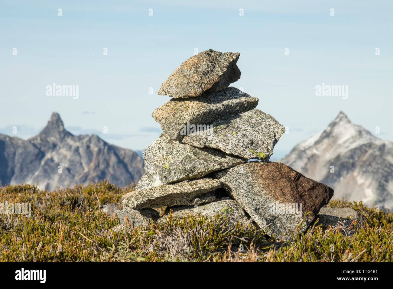 Cairn of rocks hi-res stock photography and images - Alamy