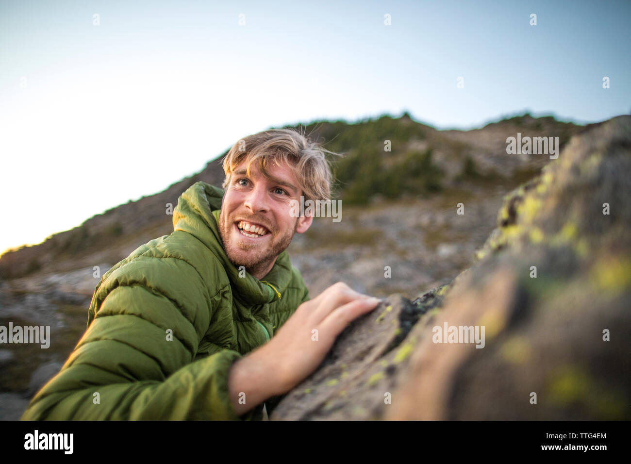 How difficult is mountain climbing hi-res stock photography and images ...