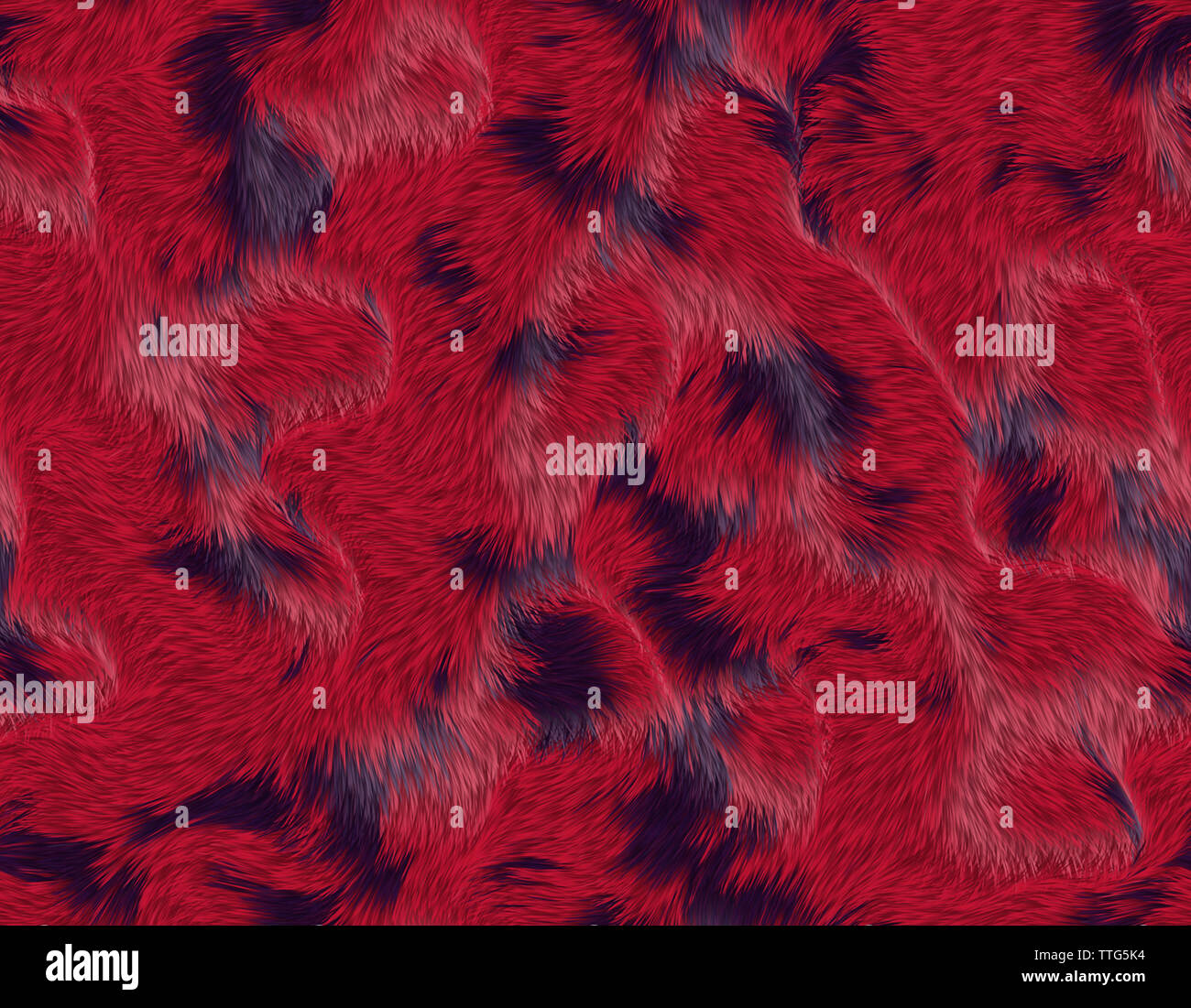 Deep pink animal fur with violet random shape spots, seamless pattern ...