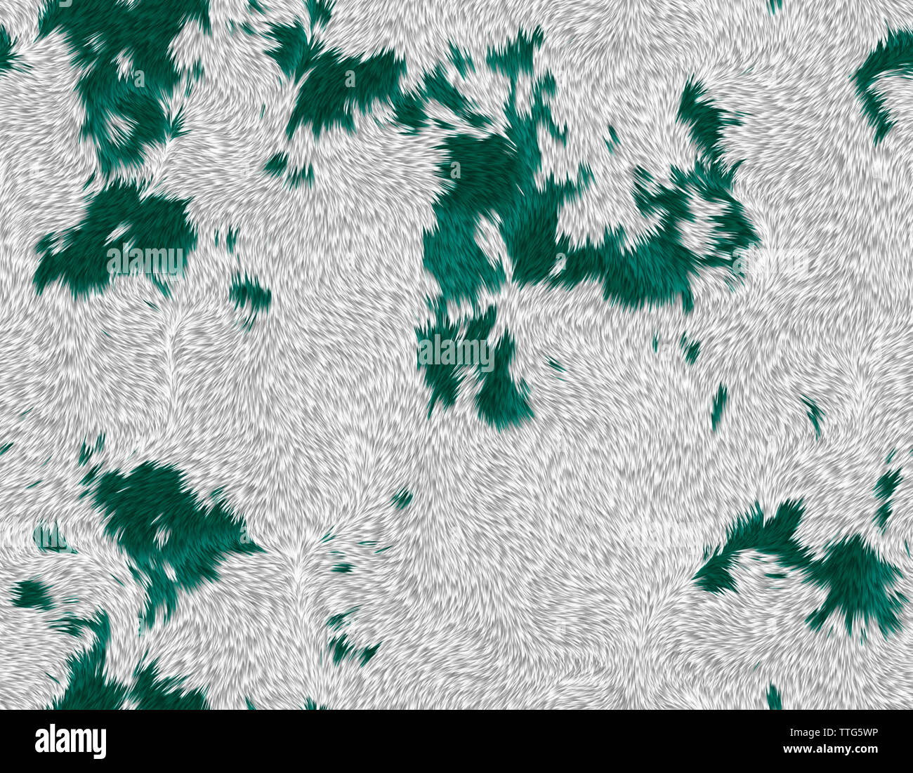 Light grey animal fur with green random shape spots, seamless pattern ...