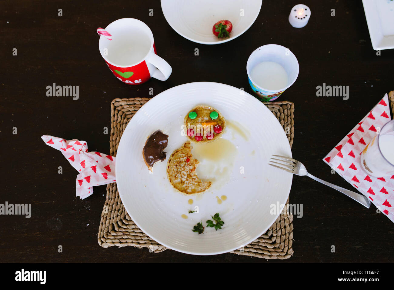 Food Leftovers Plate High Resolution Stock Photography and Images - Alamy