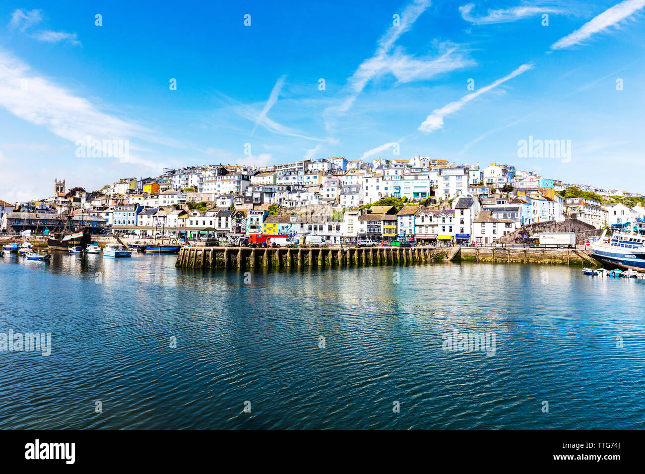 Brixham harbour hi-res stock photography and images - Alamy