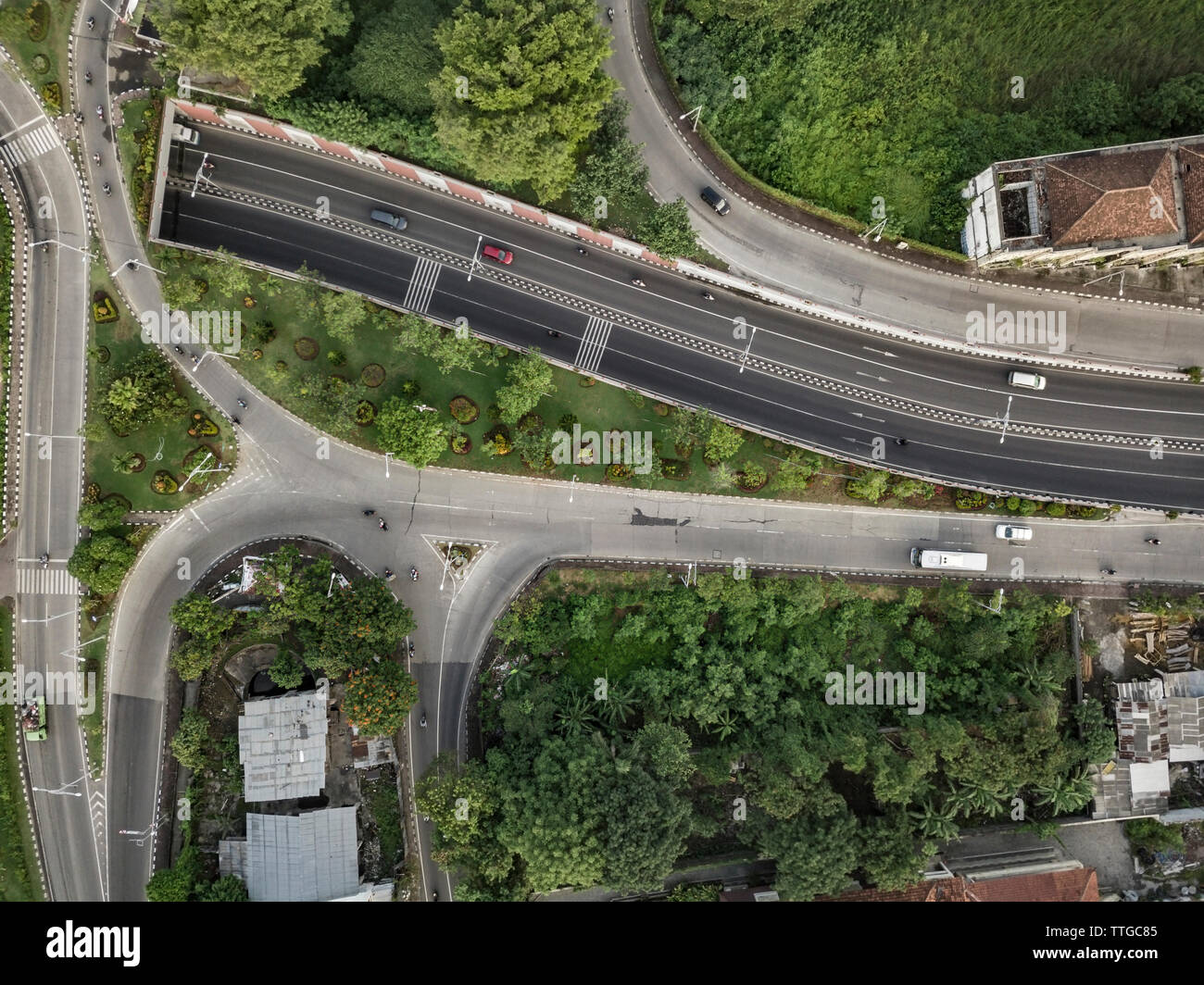 Tunnel interchange hi-res stock photography and images - Alamy