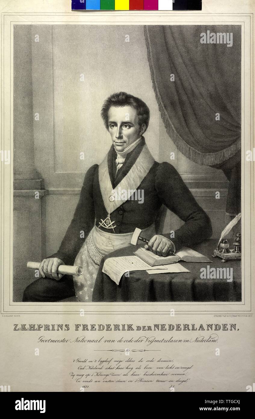 Prince frederick of the netherlands hi-res stock photography and images ...