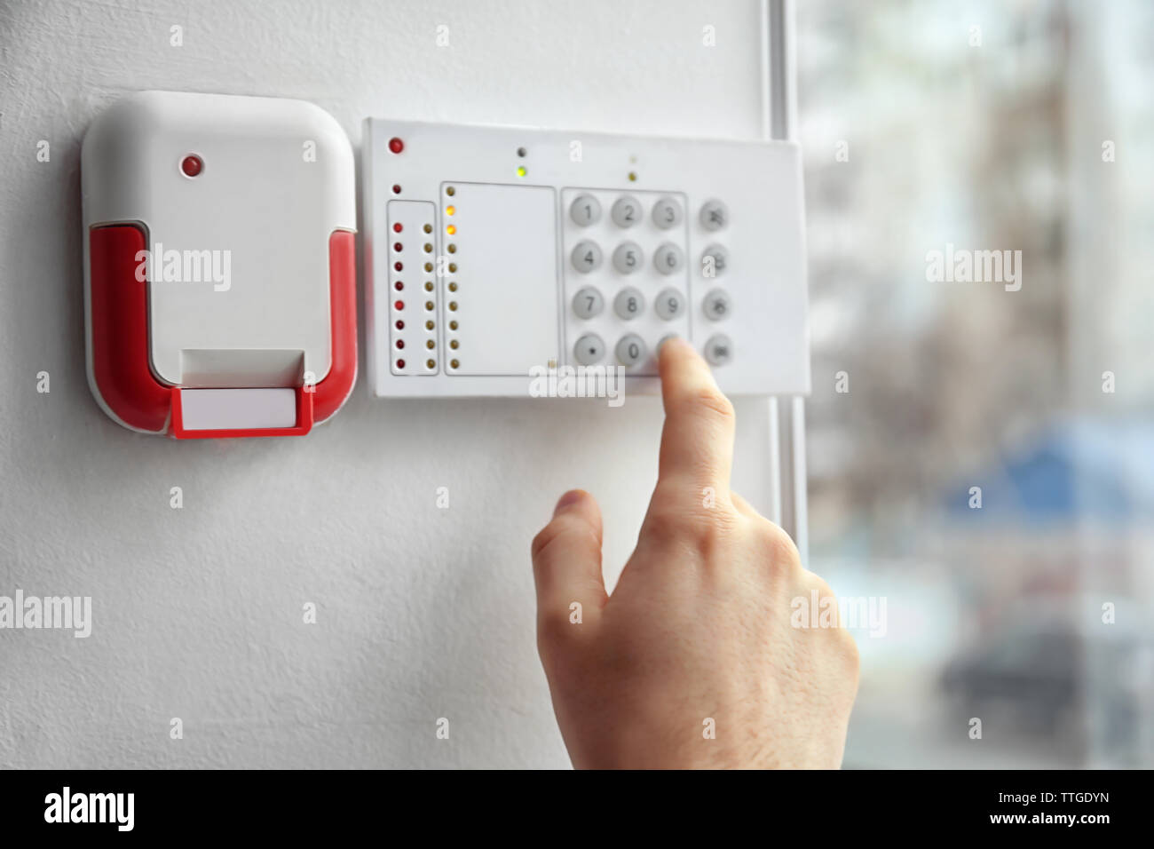 Alarm keypad hi-res stock photography and images - Alamy