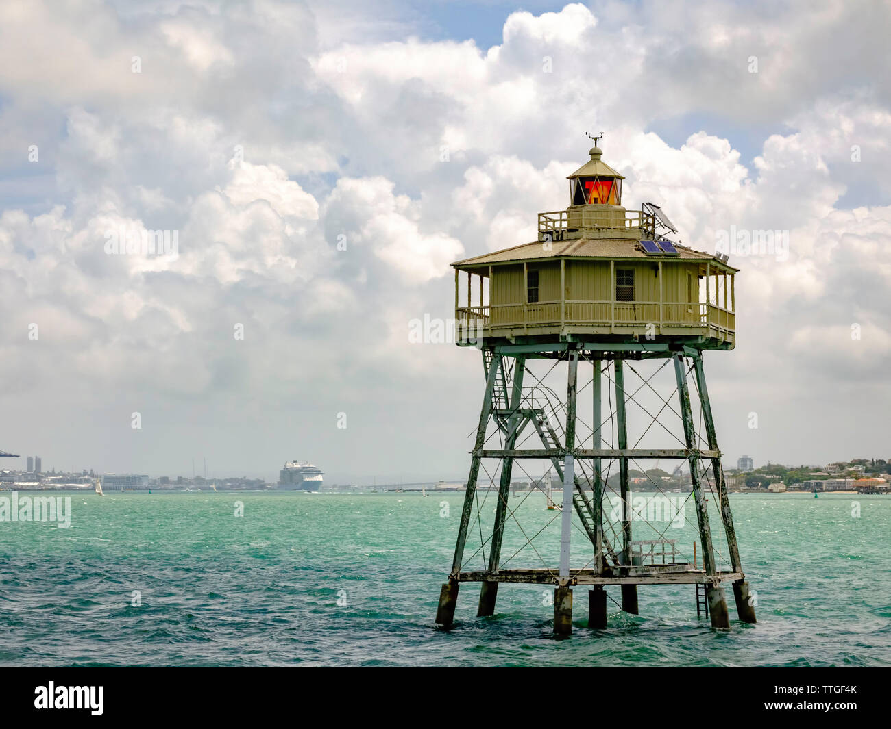 Rock Harbor Lighthouse High Resolution Stock Photography and Images - Alamy